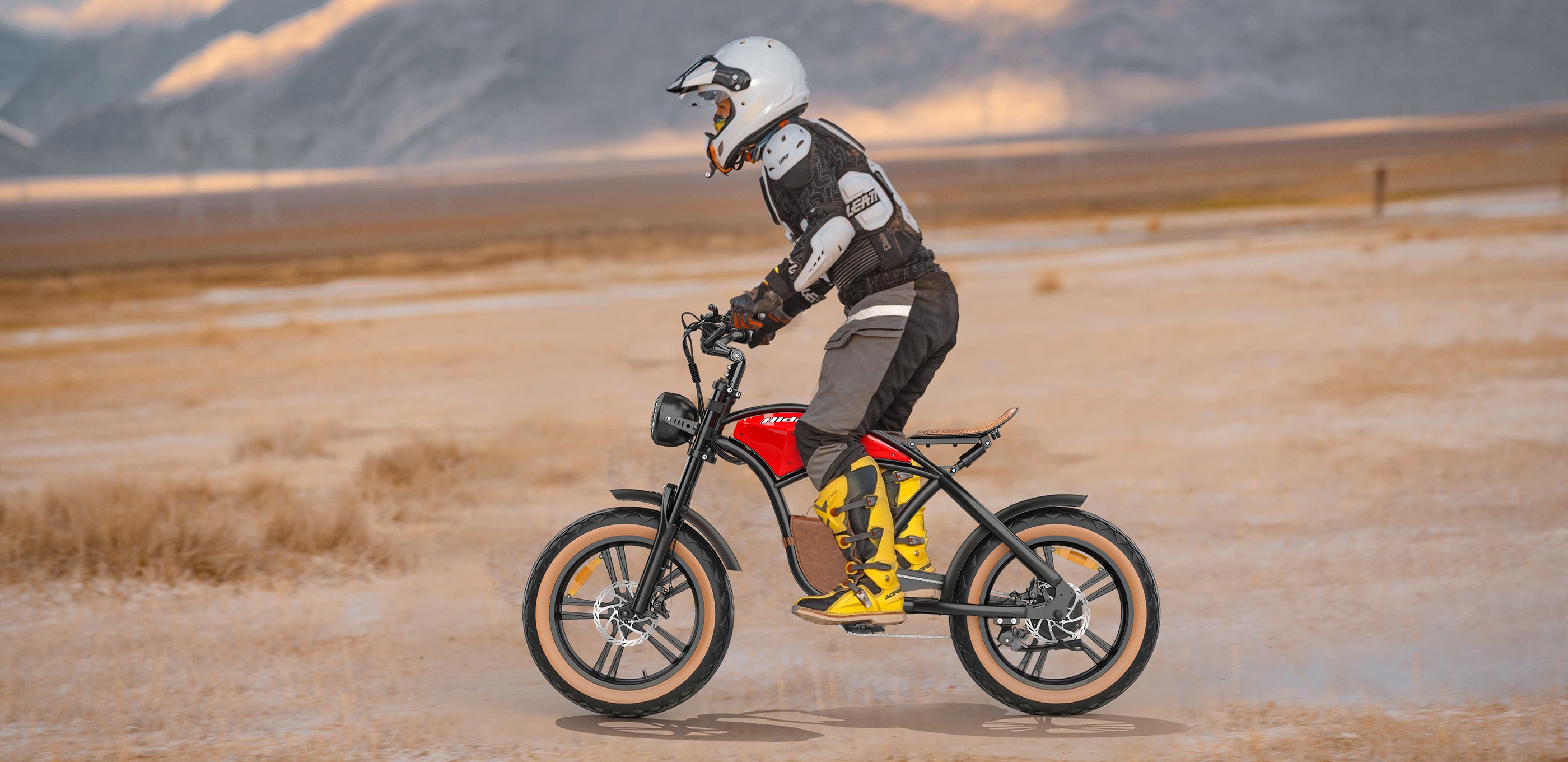 Hidoes B10 Fat Tire Electric Bike | Cruiser Electric Bike – Hidoes UK