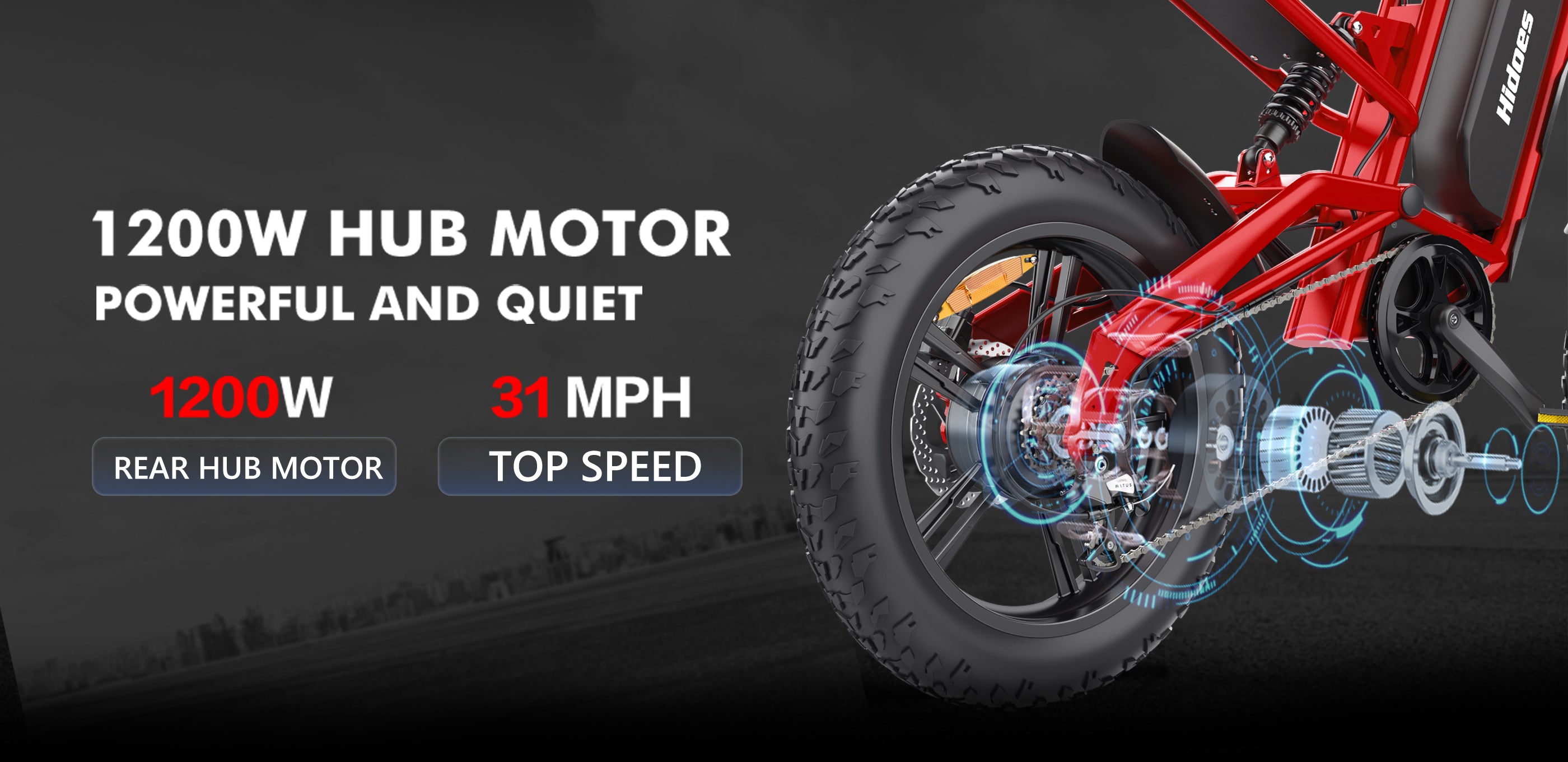 Hidoes B6 Electric Mountain Bike | Best Budget Electric Bike | Hidoes Bikes – Hidoes UK