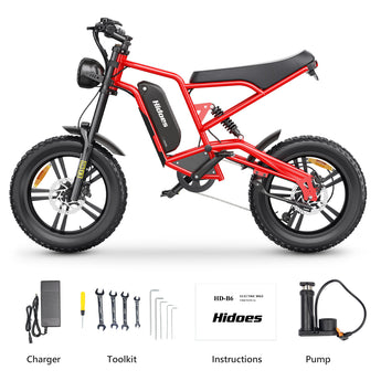 Hidoes B6 Electric Mountain Bike | Best Budget Electric Bike | Hidoes Bikes – Hidoes UK